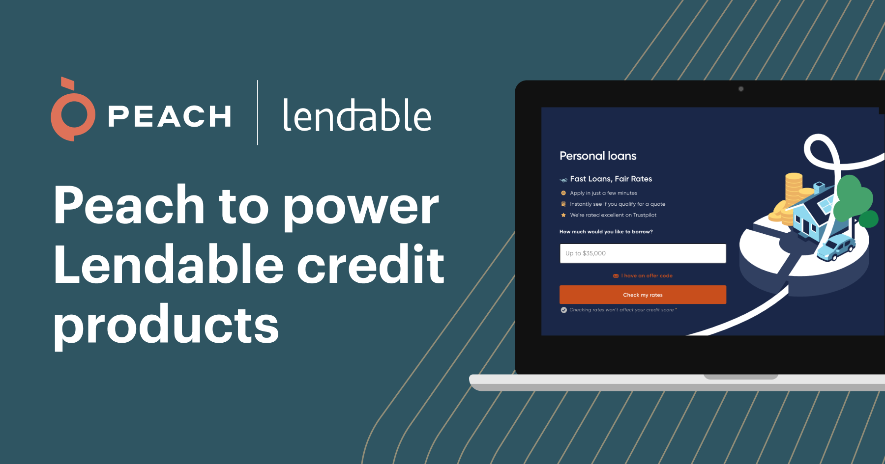 API-first loan management and servicing software | Peach